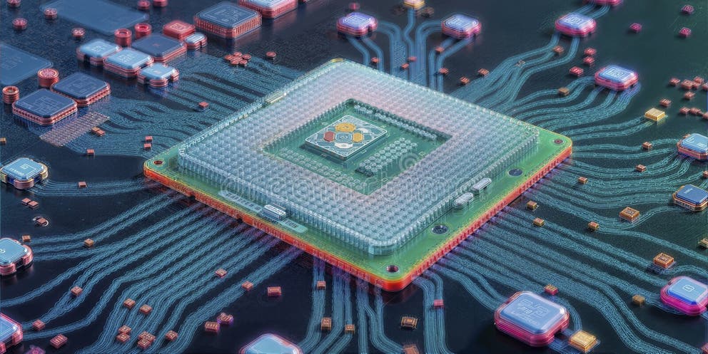 Modern High End CPU, Revealing Intricate Internals for AI and Complex ...