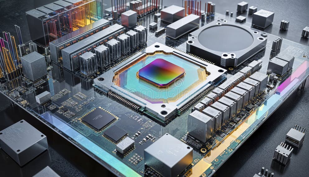 Modern High End CPU, Revealing Intricate Internals for AI and Complex ...