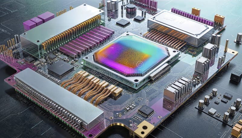 Modern High End CPU, Revealing Intricate Internals for AI and Complex ...