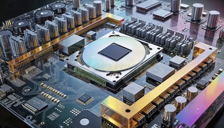 Modern High End CPU, Revealing Intricate Internals for AI and Complex ...