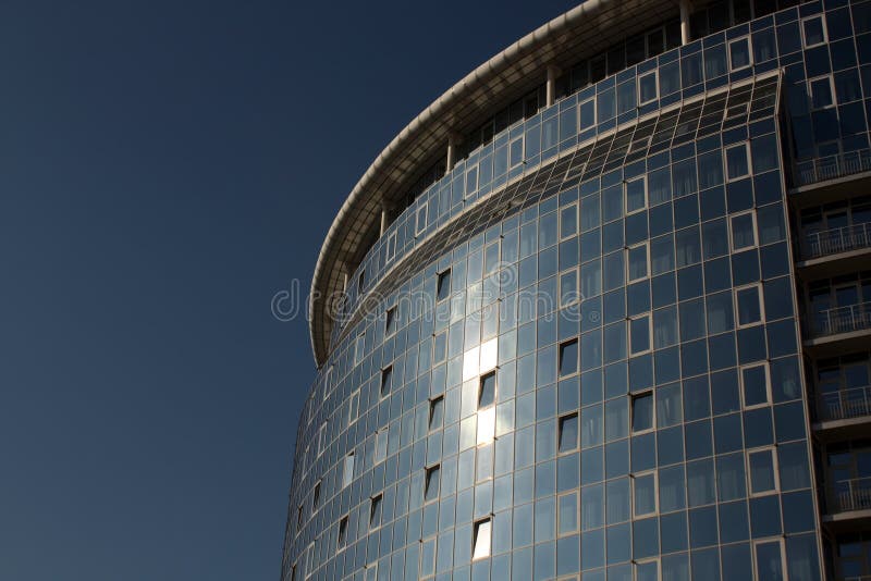 Modern High Office Building in Minsk Stock Photo - Image of residential ...