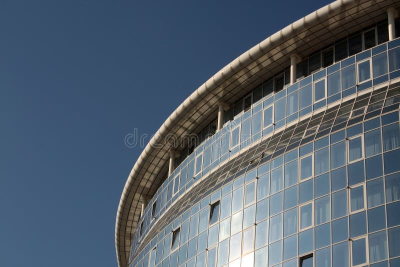 Modern High Office Building in Minsk Stock Image - Image of development ...