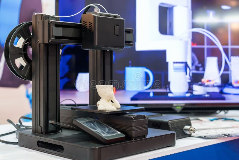 Modern High Precision and Technology 3d Printer Machine Stock Photo ...