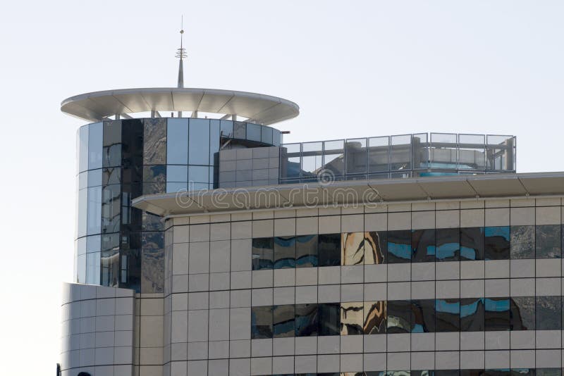 A Modern High-rise Building Stock Photo - Image of architecture ...