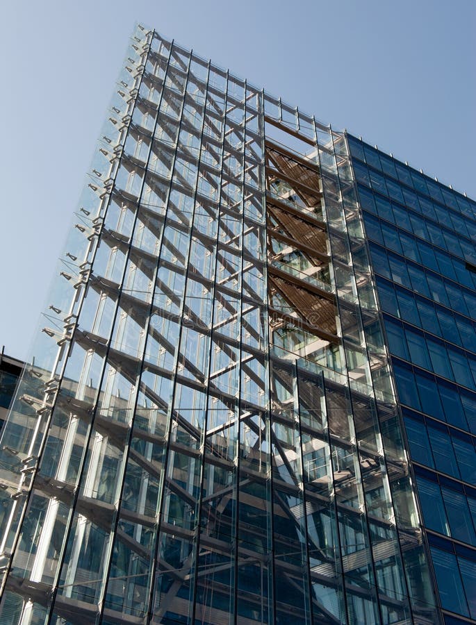 Modern High-rise Building in Berlin Stock Photo - Image of rise ...