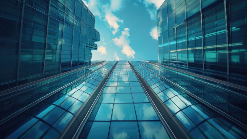 A Modern High-rise Building with Multiple Windows and Possibly Offices ...