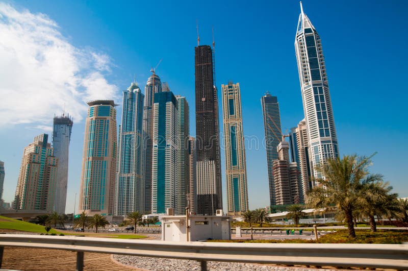 Modern high-rise buildings stock image. Image of light - 24883643