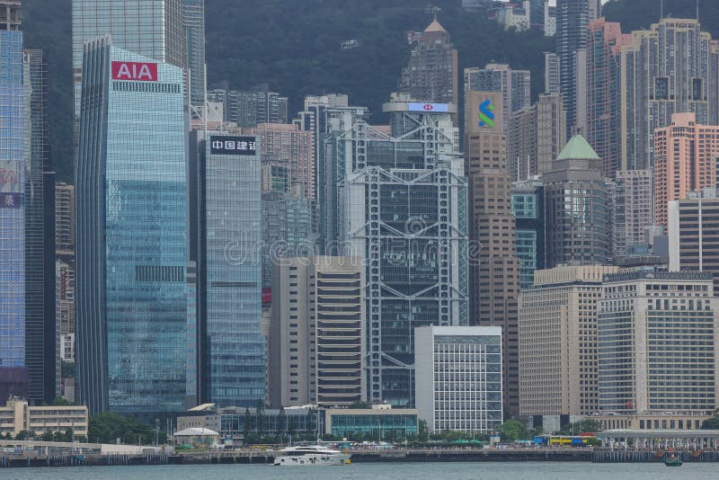 A Modern High Rise Buildings in the Central Business District, June 18 ...