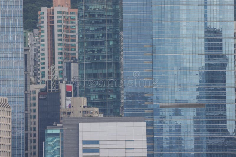 A Modern High Rise Buildings in the Central Business District, June 18 ...