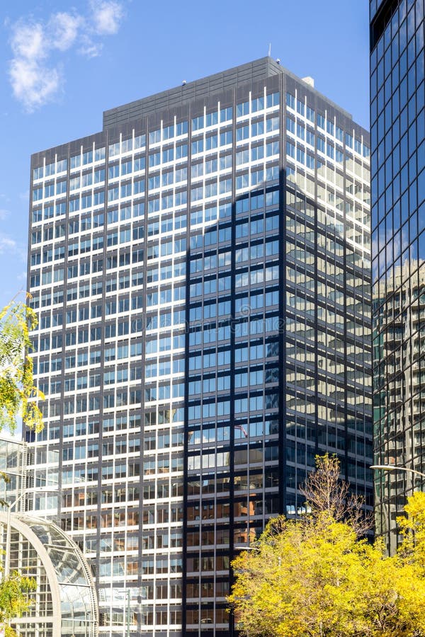 Modern High-rise Buildings in Downtown Denver Stock Photo - Image of ...