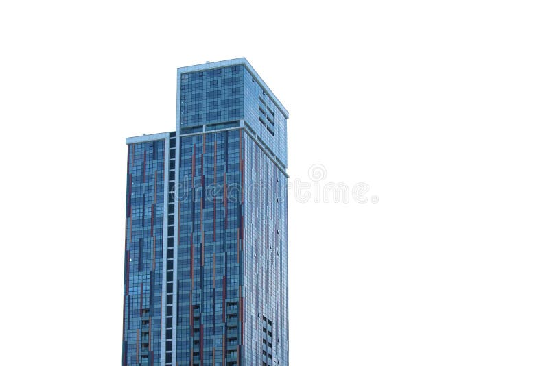 Modern High-rise Glass Building Stock Image - Image of people, pattern ...