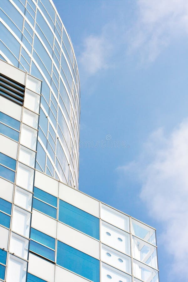 Modern High-rise Steel Building Stock Photo - Image of town, structural ...