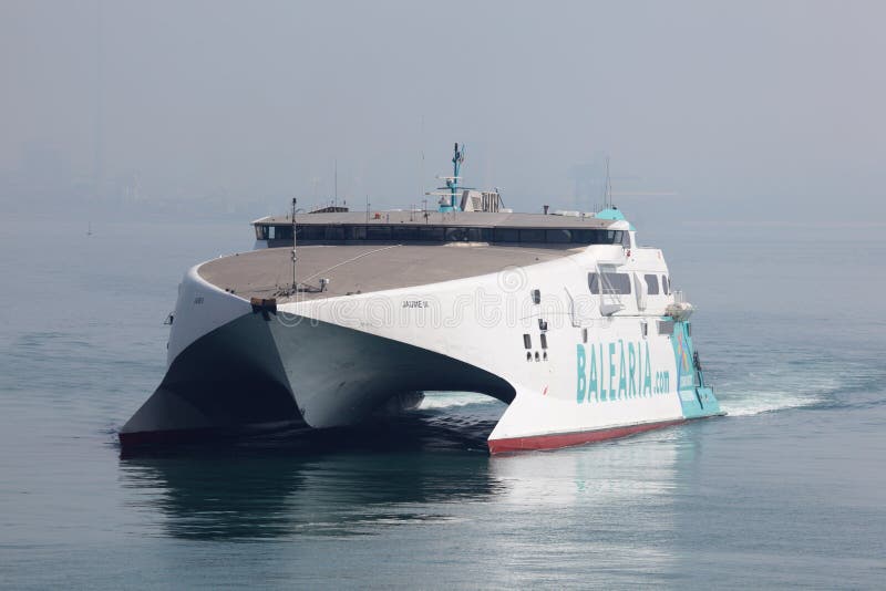 Modern High Speed Ferry Boat Editorial Photography - Image of boat ...
