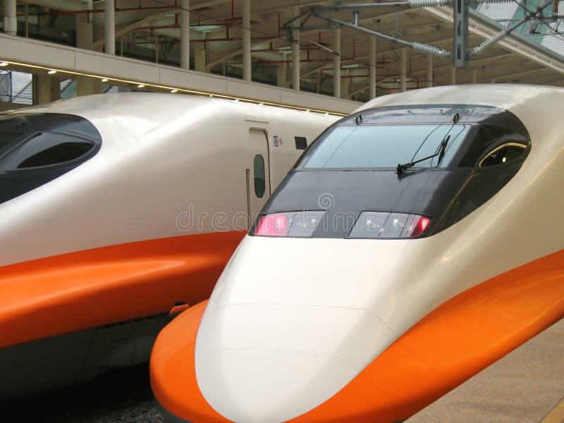 Modern High Speed Train stock photo. Image of electric - 4449394