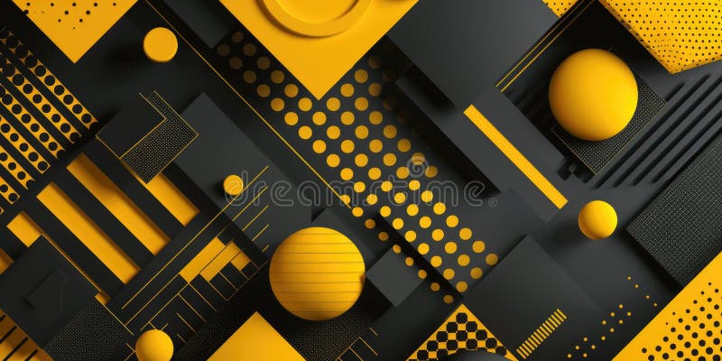 Modern High-Tech Abstract Digital Art Stock Image - Image of circular ...