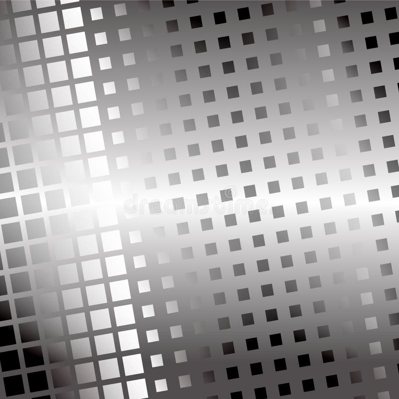 The Modern High Tech Background of Gray Squares and Glow. Stock Vector ...