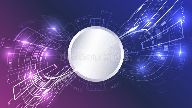 Modern High-tech Background for Presentations and Websites. Abstract ...