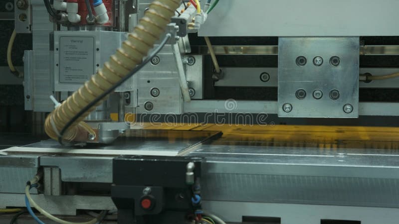 Modern High-tech Production of Electronic Boards Assembly Line Stock ...