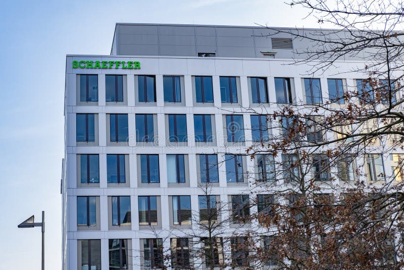 Modern High-tech Siemens Office, German Conglomerate Operating of ...