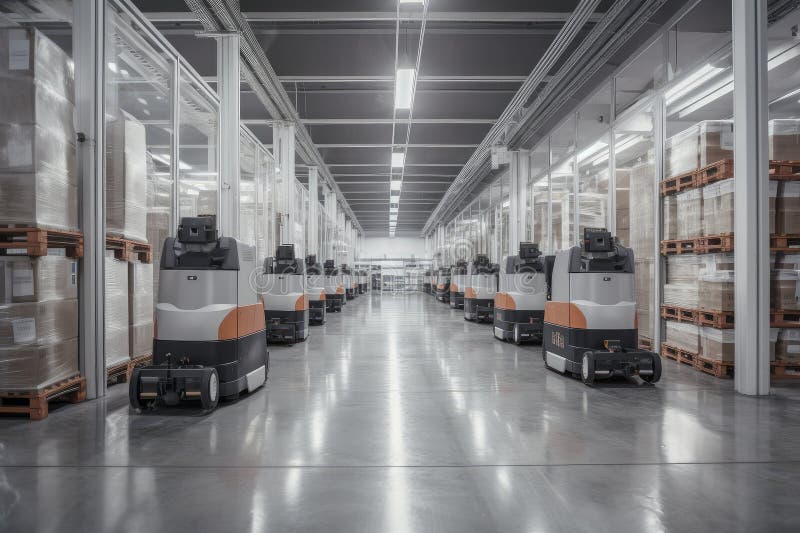 Modern and High-tech Warehouse, with Advanced Inventory Tracking System ... Modern and High-tech Warehouse, with Advanced Inventory Tracking System ...