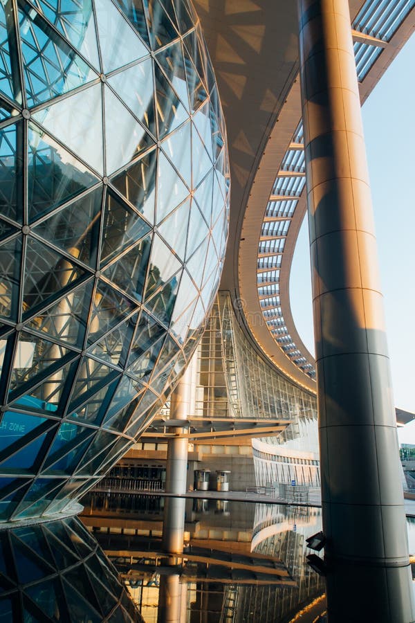 Modern High technology stock image. Image of building - 63821631