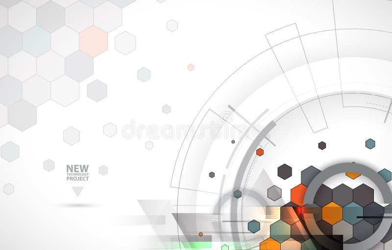 Modern High Technology Concept for New Tech and Business Direction ...