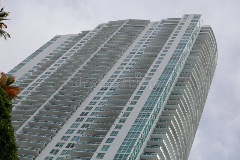 Modern highrise building stock photo. Image of city, contemporary ...