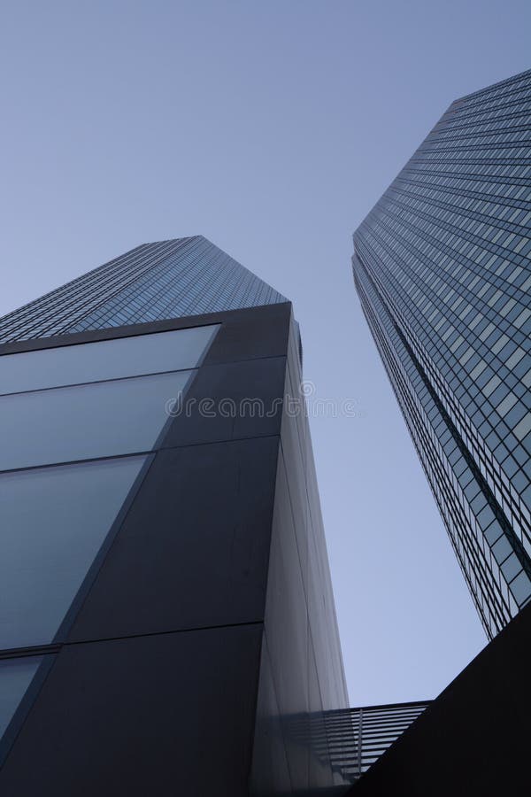 Modern Highrise Building Seen from Below; Stock Image - Image of ...