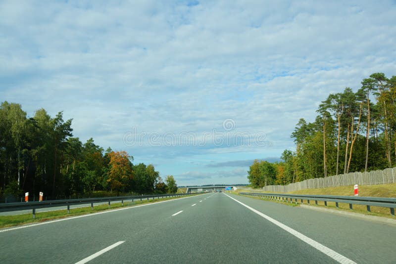 Modern highway stock photo. Image of route, road, highway - 27000448