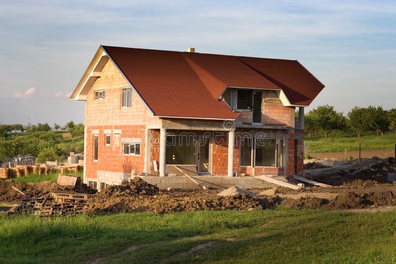 Modern Home stock image. Image of architecture, build, simple - 816053