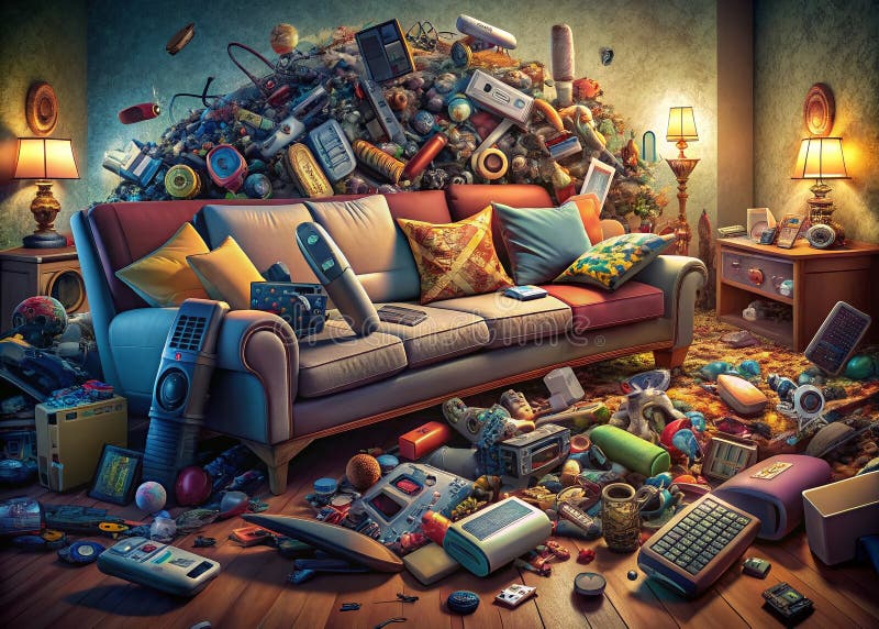 Uncontrolled Entertainment a Visual Feast of Remote Control Overload in ...