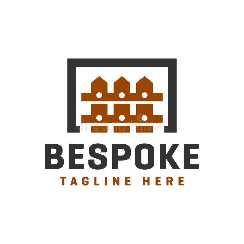 Modern Home Hedge Hedge Logo Stock Vector - Illustration of fence ...