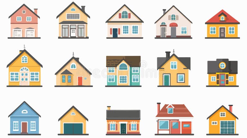 Modern Home Icon for Web and UI Design Projects Stock Vector ...