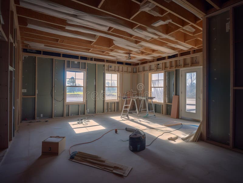 Modern Home Improvement Project with Focus on Interior Design, Architecture, and Decoration ...