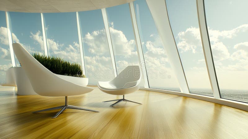 In a Modern Home, an Indoor Waterfall and Vertical Garden Create a ...