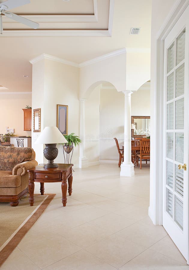 Home interior view stock image. Image of modern, couch - 4476959