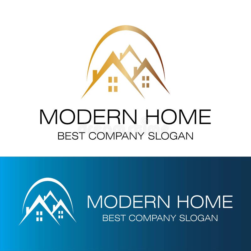 Modern Home Logo Stock Illustrations – 164,195 Modern Home Logo Stock ...