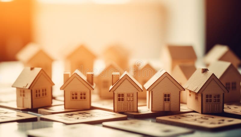 Modern Home Ownership Plan Finance Investment in Residential Building ...