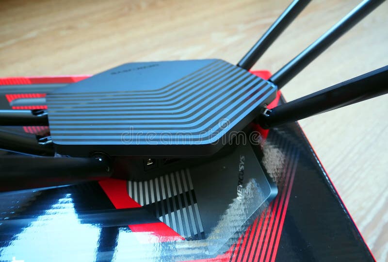 A Modern Home Router for the Internet. Device for Receiving an Internet ...