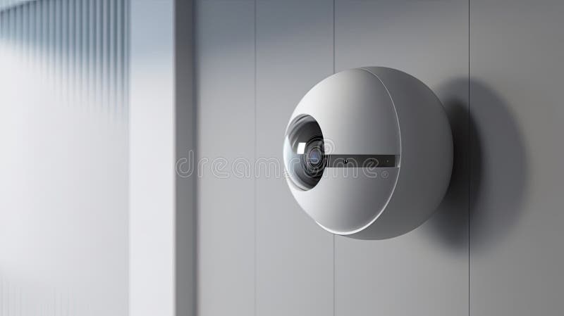 Modern Home Security System Concept. AI Generated Stock Illustration ...