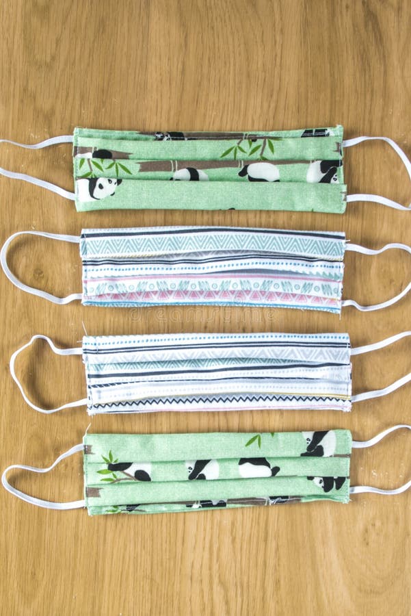 Modern Homemade Masks Using To Protect from Coronavirus. Covid 19 ...