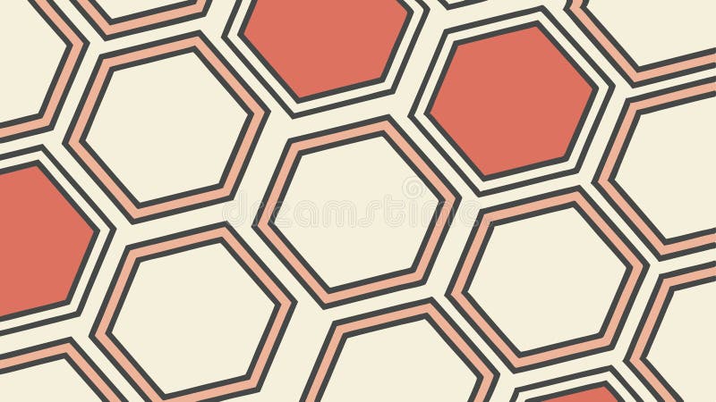 Modern Honeycomb Pattern, Efficiency and Interconnection, Vector Design Generative AI Stock ...