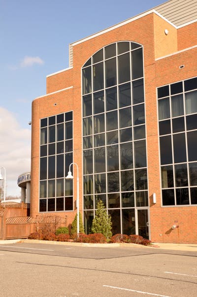 Modern hospital exterior stock photo. Image of facade - 12194176