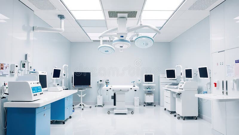 Modern Hospital Laboratory Advanced Equipment Optimized Workflow and ...