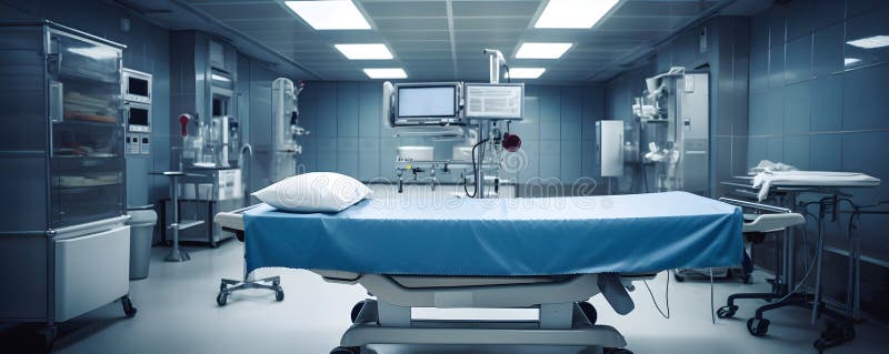 Modern Hospital Operating Room Equipped with Advanced Medical ...