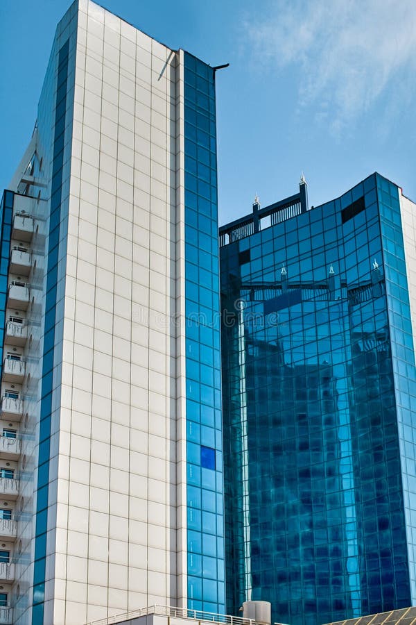 Modern Hotel Building Exterior.HDR Image Stock Photo - Image of ...