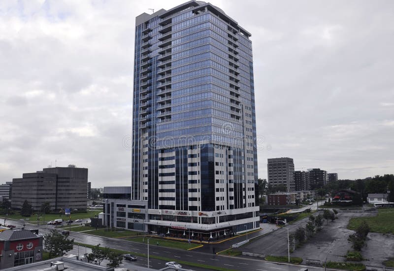 Quebec City, 28th June: Modern Hotel Building from Quebec City in ...