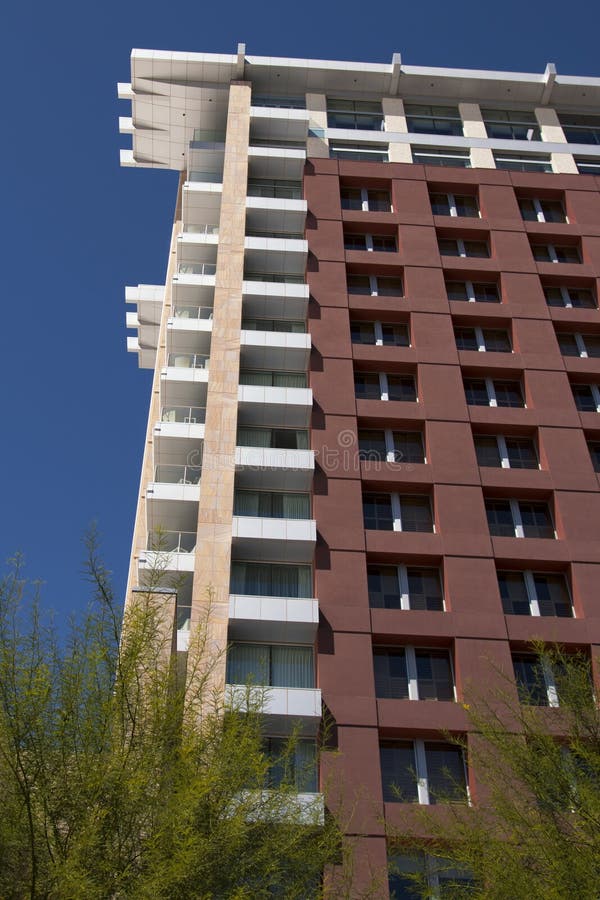Modern Hotel Building stock image. Image of family, condo - 45183401