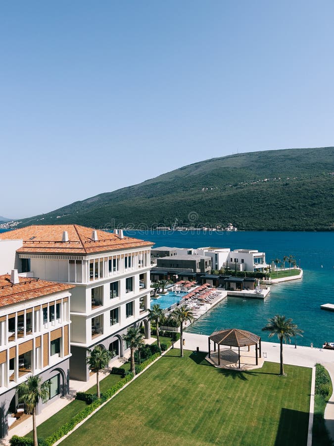 Modern Hotel Complex with Private Beaches and Swimming Pools on the ...