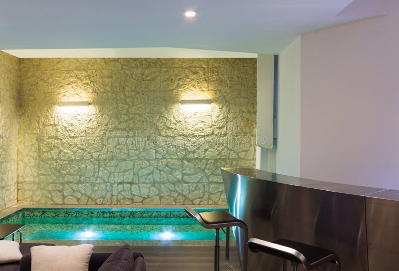 Modern hotel spa interior stock photo. Image of hotel - 47573760